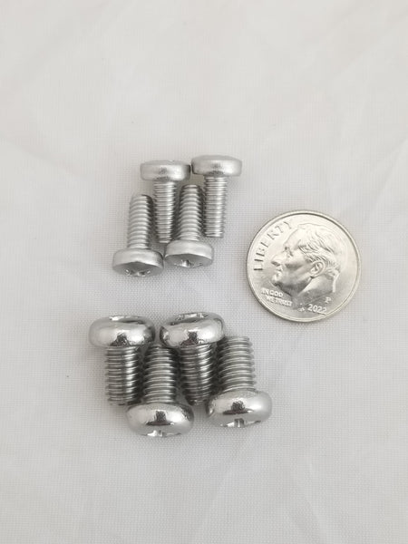 Stainless Steel TV or Monitor Mounting Screws, 4 pcs. M4-0.7x10mm and ...