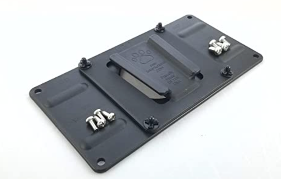 200mm x 100mm VESA Adapter with PAW POLYMER RV TV Bracket Attached ...